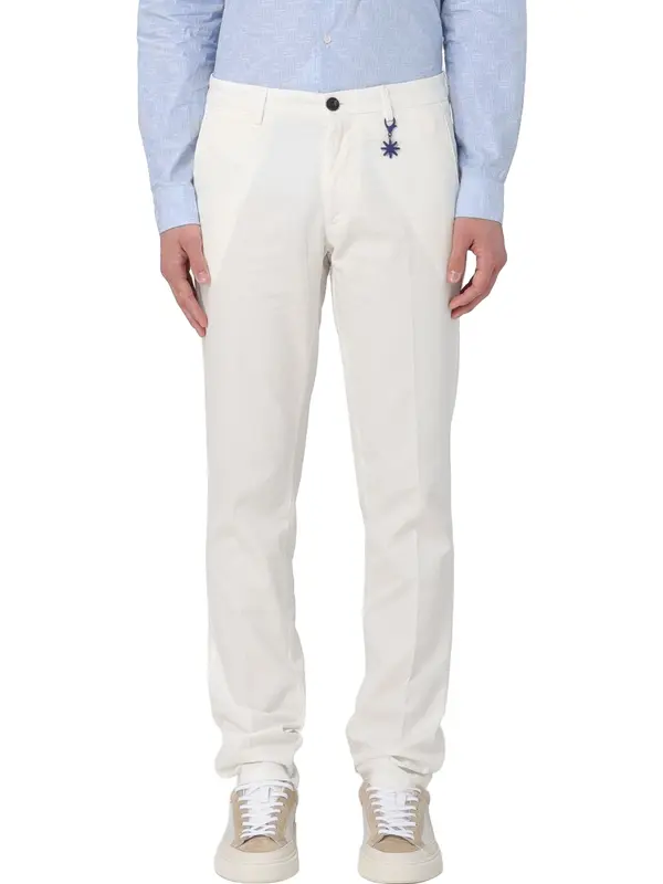 MANUEL RITZ Pants - White