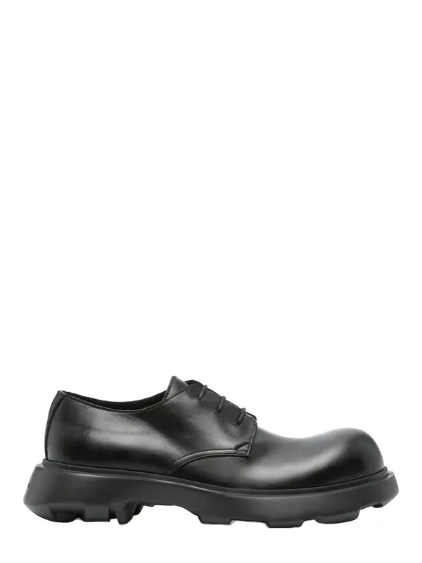 Acne Studios Leather Derby Shoes - Black