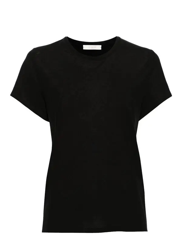 ZANONE Crew-neck Cotton T-shirt - Black