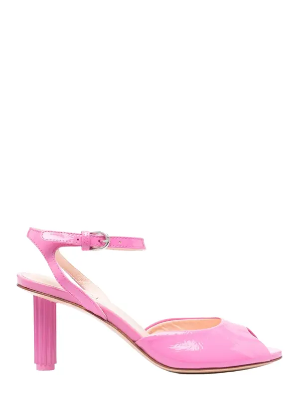 Agl Dorica 65mm Leather Sandals - Pink