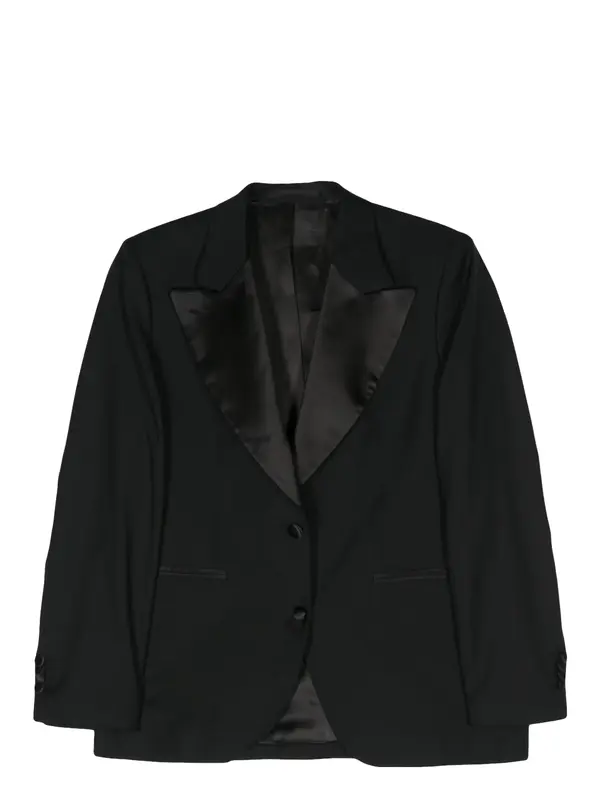 Officine Générale Raya Single-breasted Blazer - Black