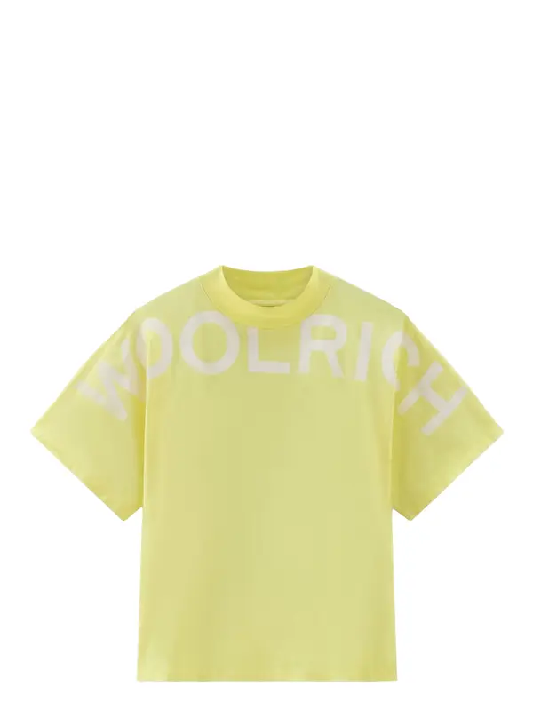 Woolrich Logo-print T-shirt - Yellow