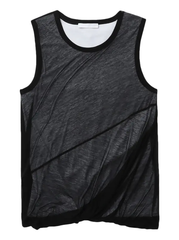 Helmut Lang Layered Tank Top - Black
