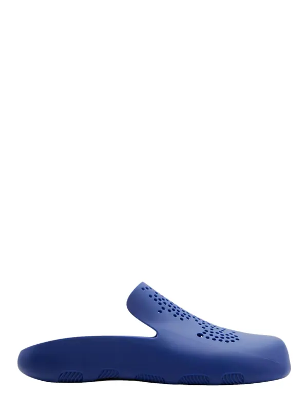 Burberry Perforated Slides - Blue