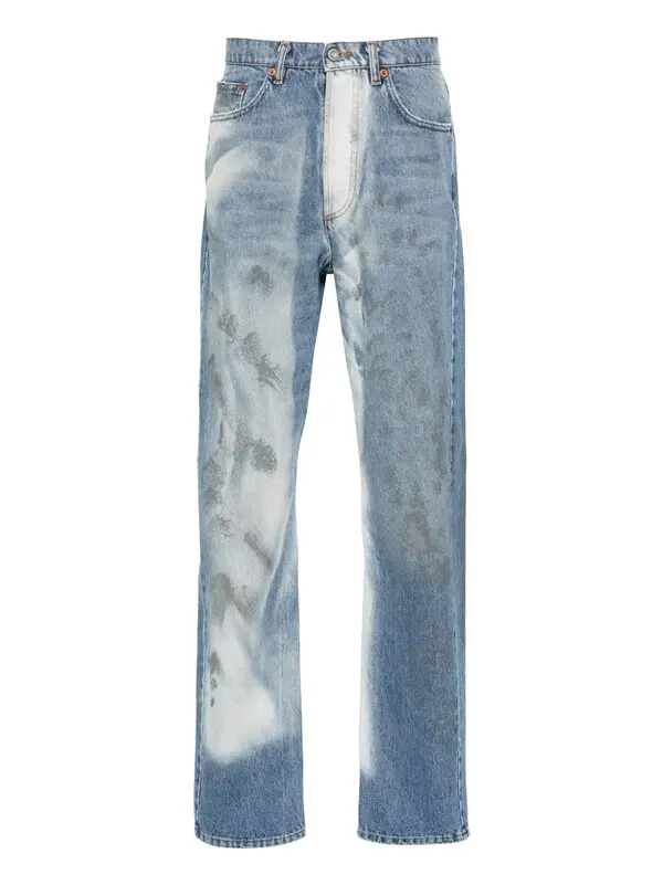 MAGLIANO Unregular Officina Distressed Jeans - Blue
