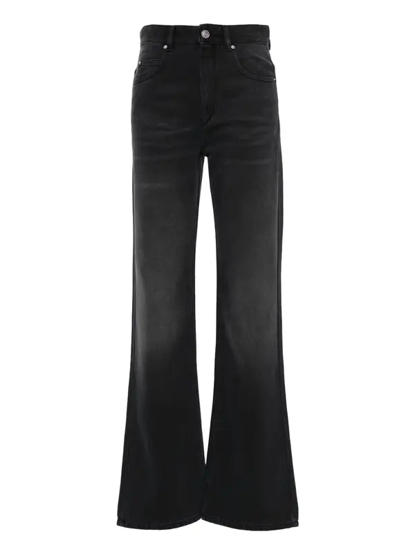 Isabel Marant Belvira Bootcut Jeans - Black