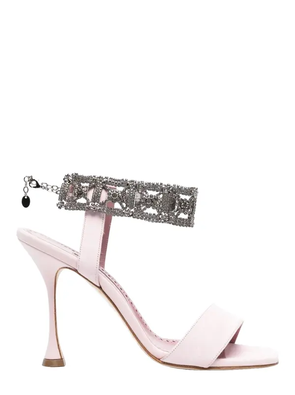 Manolo Blahnik Lierasan 105mm Sandals - Pink