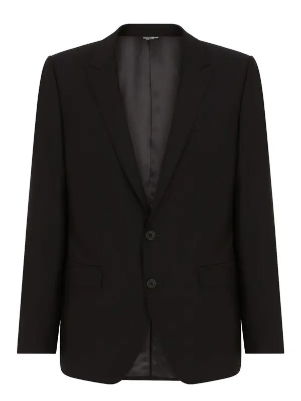 Dolce & Gabbana Single-breasted Wool-silk Suit - Blue