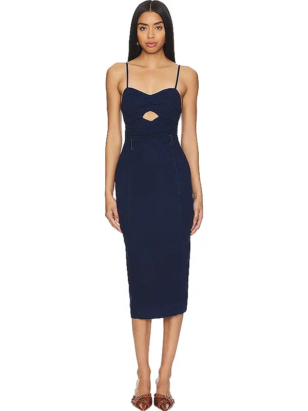 Free People Serenity Midi Dress - Midnight