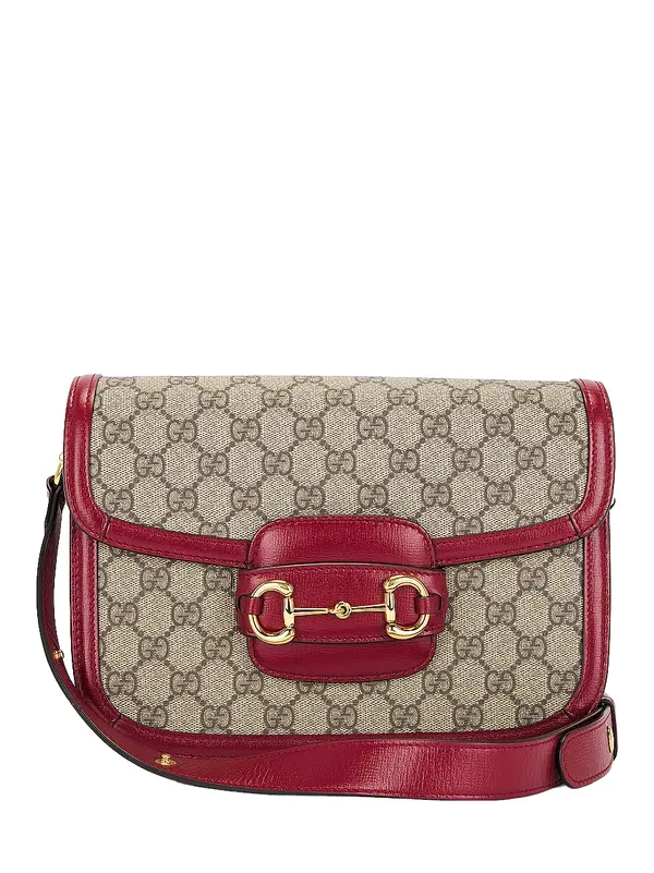 Gucci Horsebit 1955 Shoulder Bag - Beige