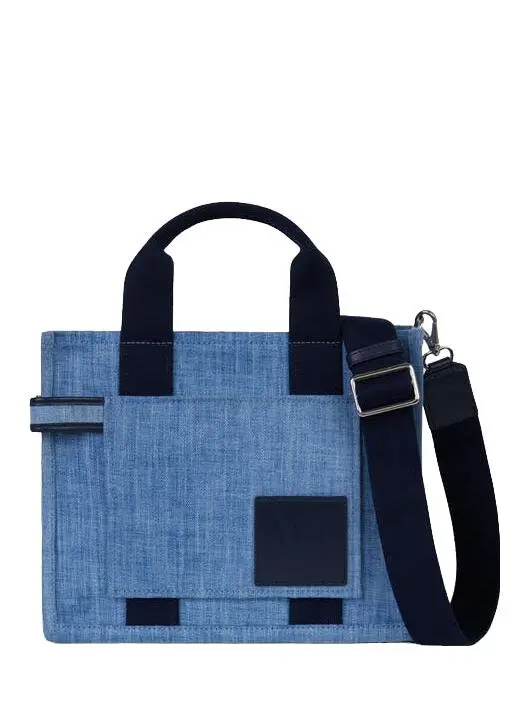WE-AR4 The Street 29 Canvas Tote - Light Denim