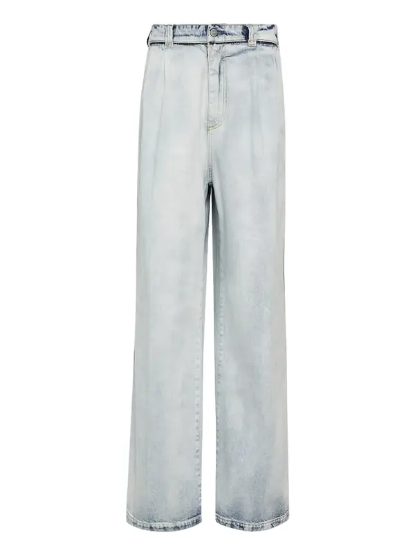 MAISON MARGIELA High-rise Wide-leg Jeans - Blue