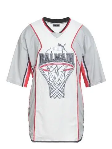 PUMA X BALMAIN T-shirt Size Polyester - White