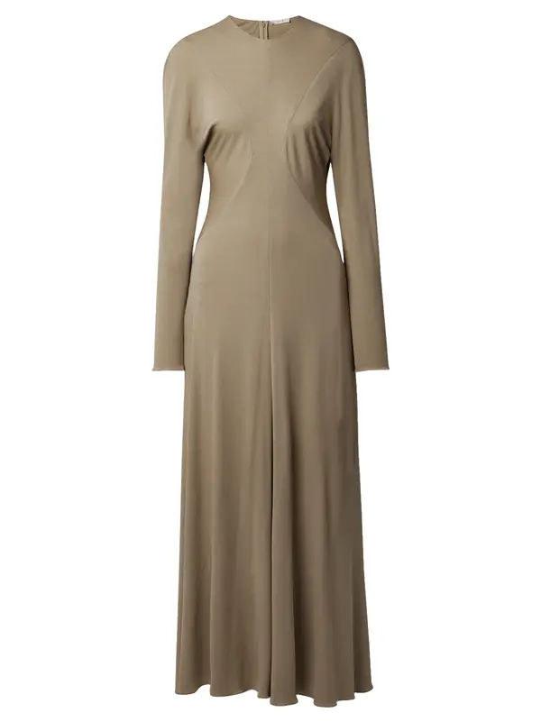 THE ROW Venusia Jersey Maxi Dress - Neutrals
