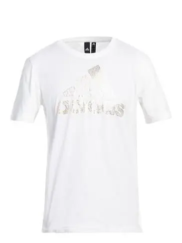 Adidas T-shirt Size Cotton - White
