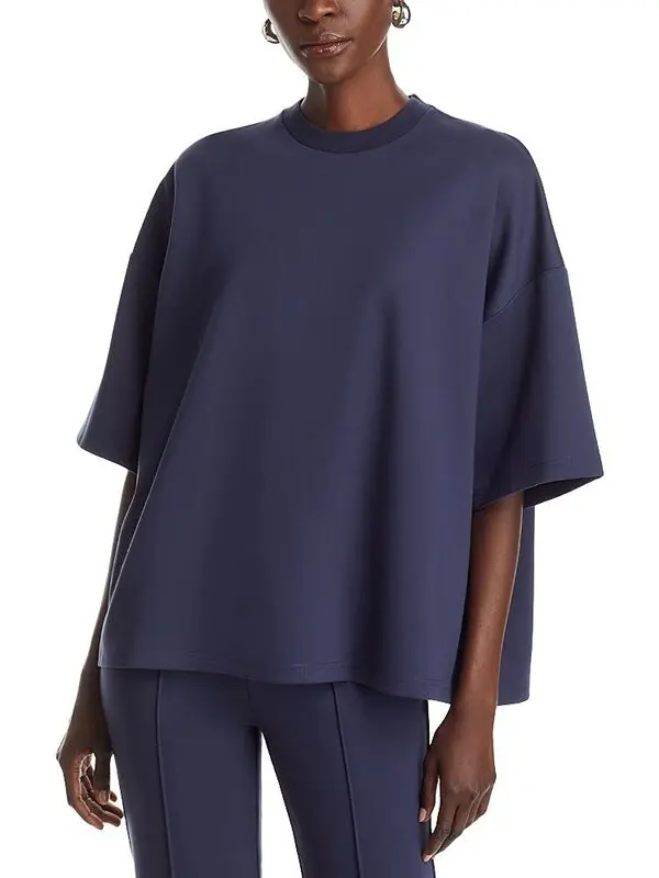 Staud Capsule Oversized Top - Navy