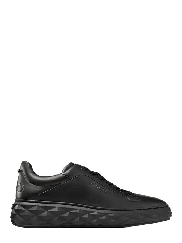 JIMMY CHOO Diamond Maxi Low-top Sneakers - Black