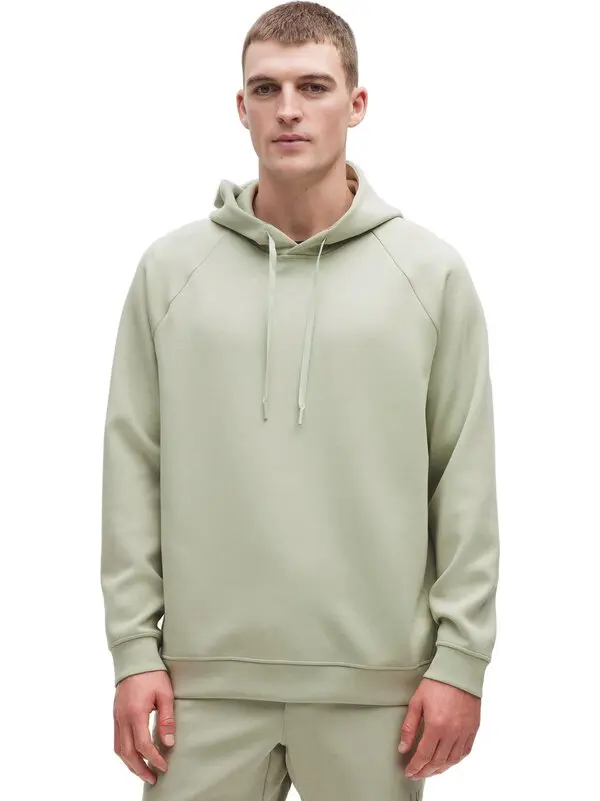 Lululemon Smooth Spacer Classic-fit Pullover Hoodie - Fog Green