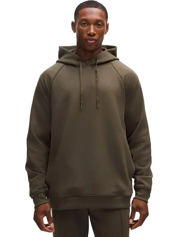 Lululemon Smooth Spacer Classic-fit Pullover Hoodie - Olive Brown