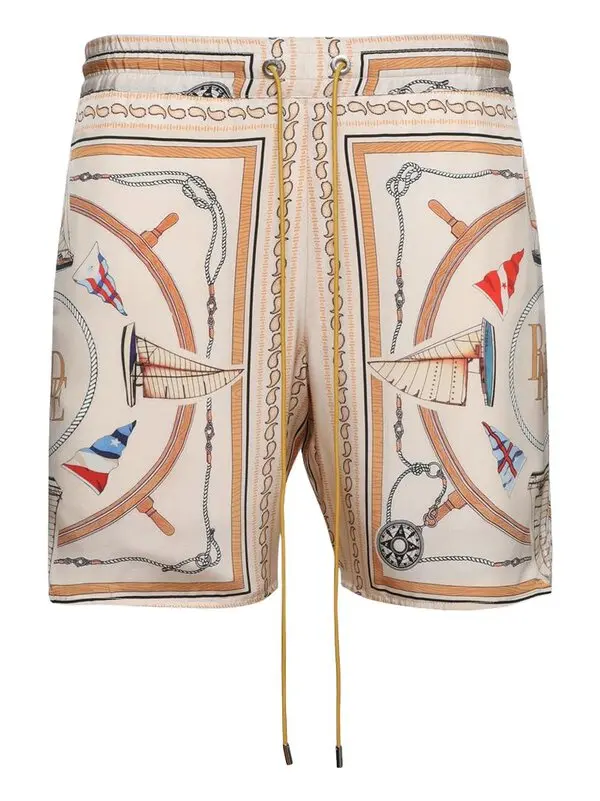 Rhude Nautica Shorts - Multicolor