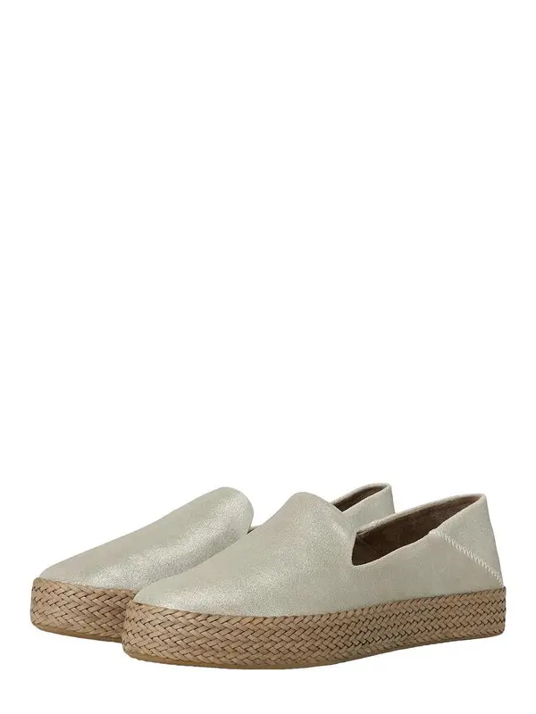 Toms Carolina Espadrille Slip-on - Silver