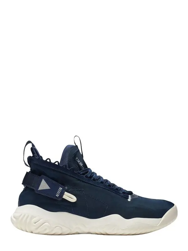 JORDAN Proto Reactin Sneakers - Midnight Navy Blue/white