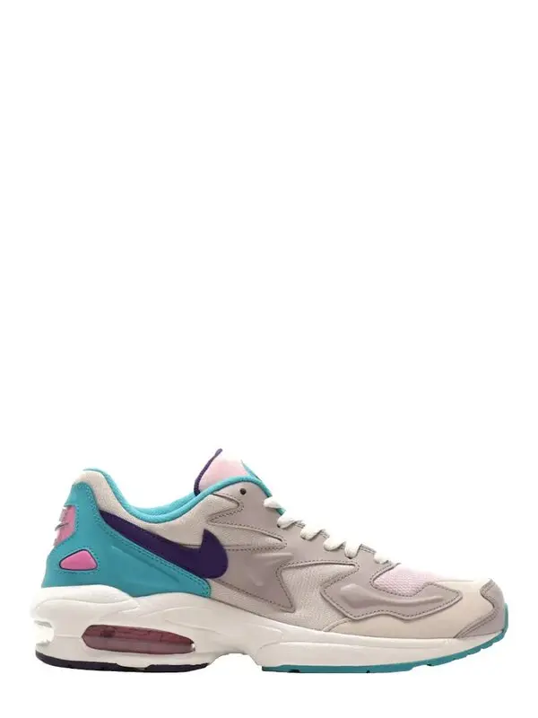 Nike Air Max 2 Light Sneakers - Desert Sand/courtpurple/sail