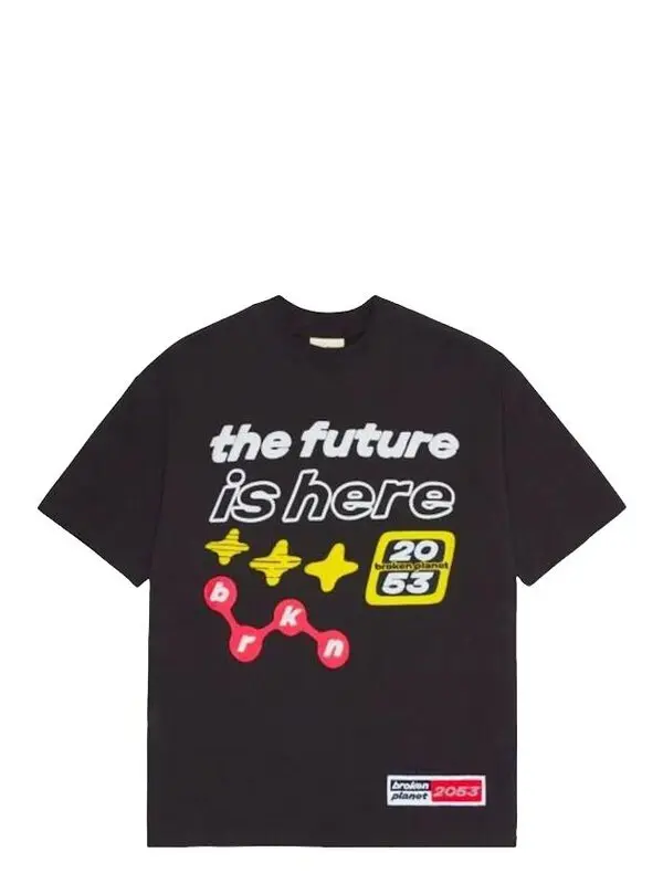 BROKEN PLANET The Future Is Here T-shirt - Black