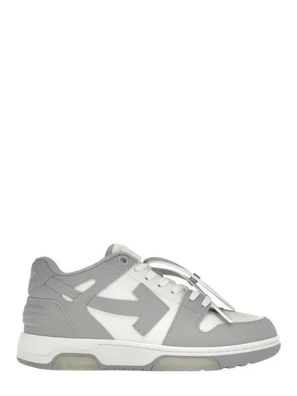 Off-White Out Of Office Low Sneakers - Grey/white