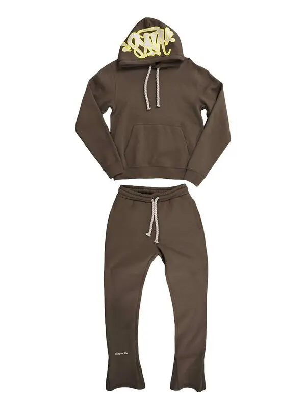 SYNA JEWELS World Logo Tracksuit - Brown