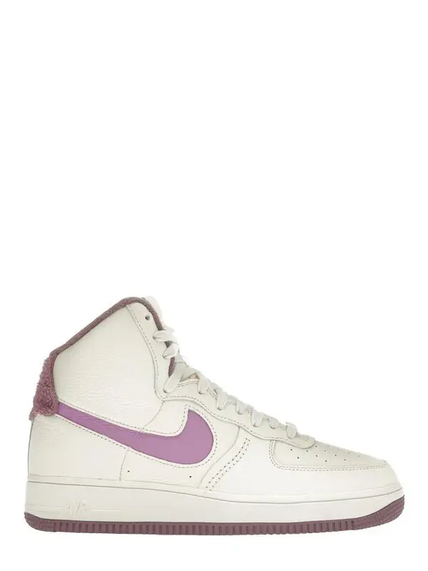 Nike Air Force 1 High Sculpt Sneakers - Pale Ivory/violet Dust/phantom