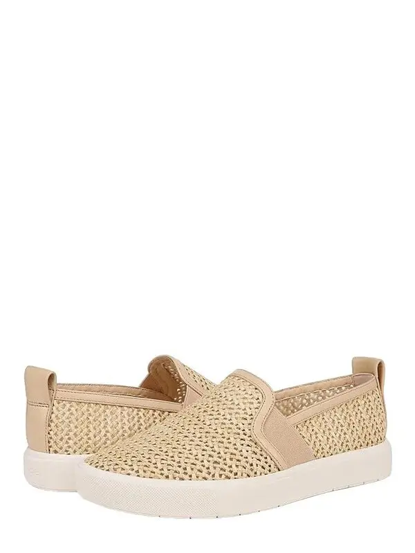 Vince Blair Raffia Slip-on Sneakers - Neutral