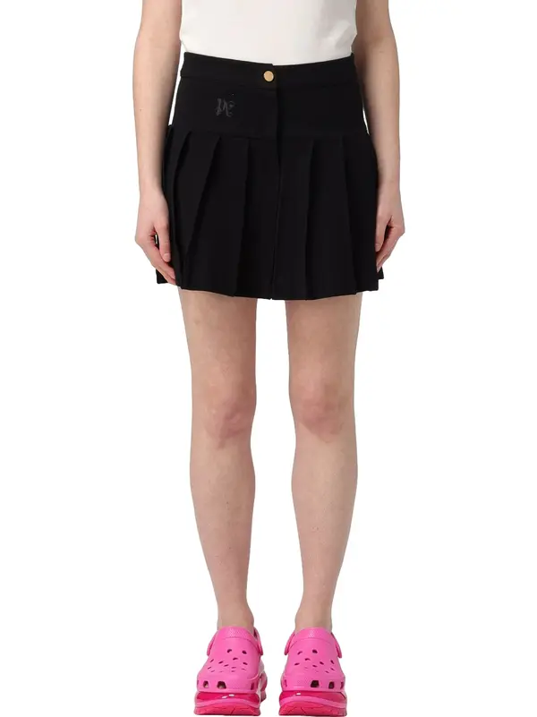 Palm Angels Pleated Skirt - Black