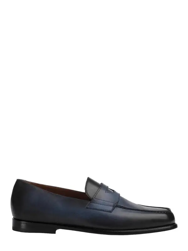 DOUCAL'S Loafers - Gnawed Blue