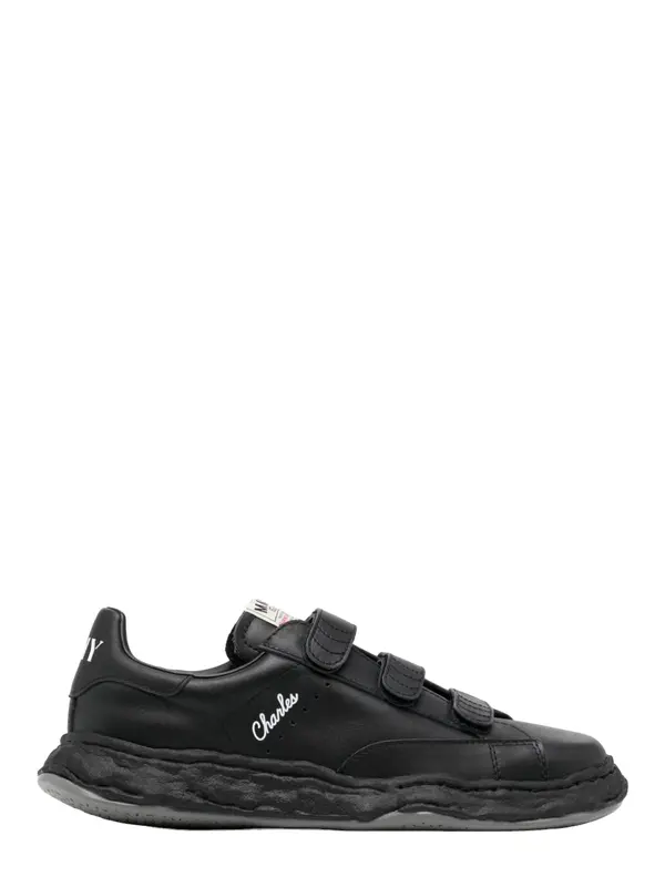 Mihara Yasuhiro Charles Touch-strap Sneakers - Black