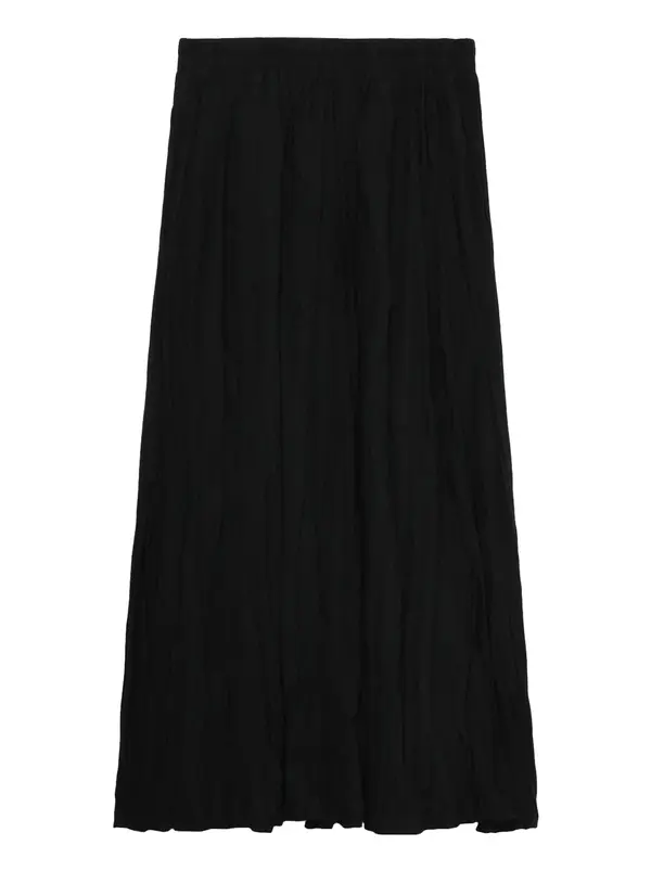 B+AB High-rise Midi Skirt - Black
