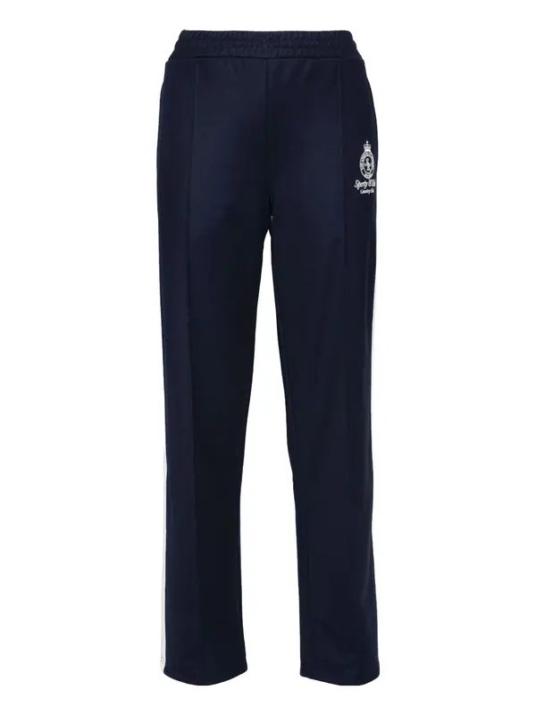SPORTY & RICH Crown Track Pants - Blue