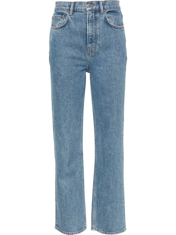 Claudie Pierlot Toto 7/8 Jeans - Blue