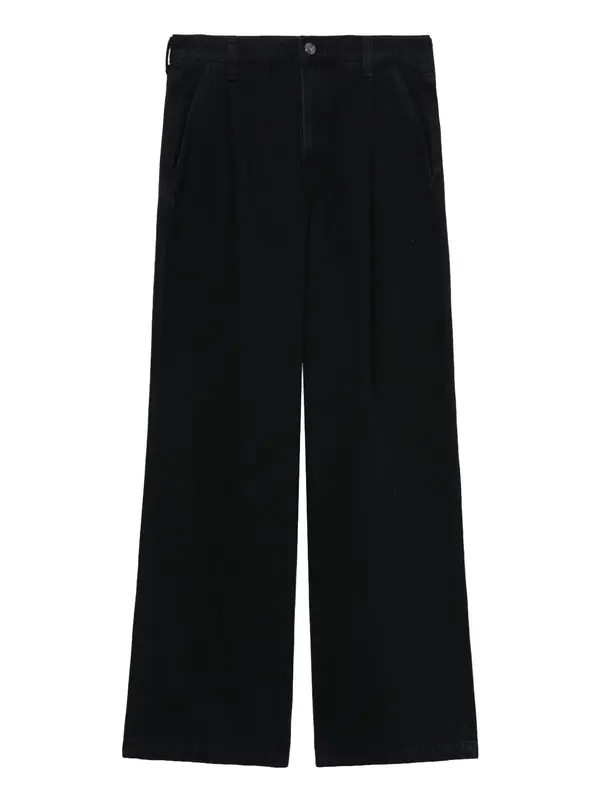AGOLDE Ellis Wide-leg Jeans - Black