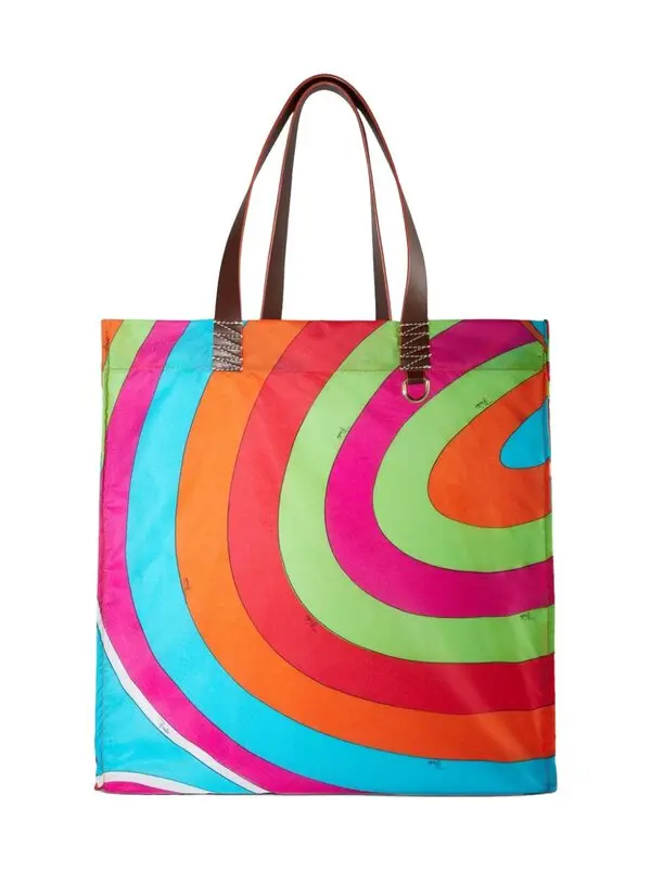 Emilio Pucci Iride-print Tote Bag - Green