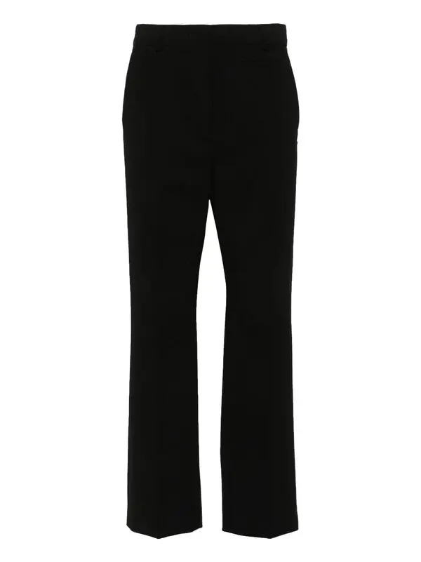 Sportmax Romagna Straight Trousers - Black