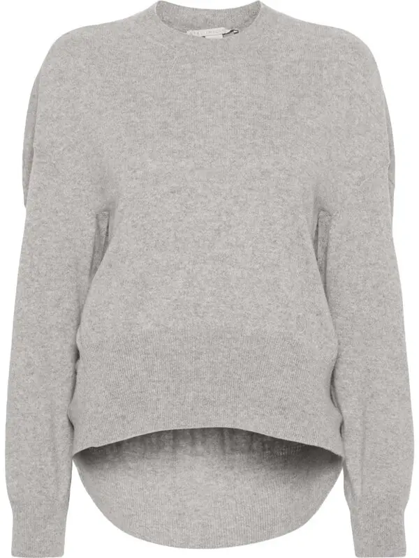 Stella McCartney Logo-embroidered Jumper - Grey