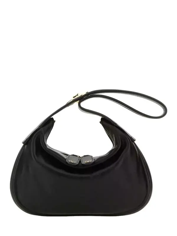 Valentino Garavani Small Go-hobo Shoulder Bag - Black