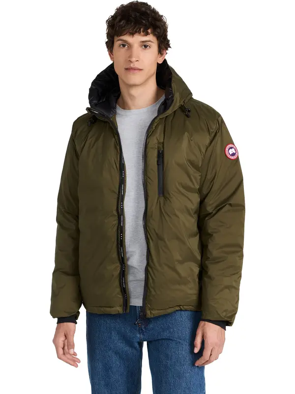 Canada Goose Lodge Hoodie - Military Green - Vert Militair