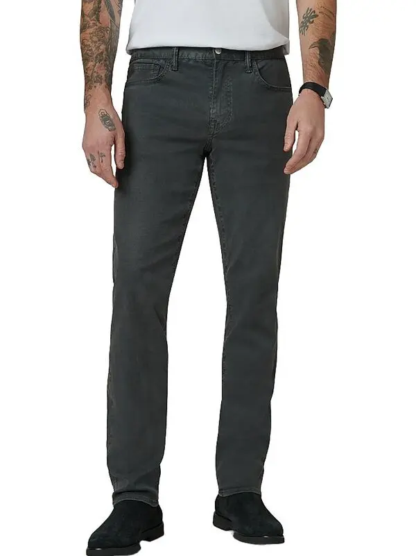 Joe's Jeans Brixton Straight Slim Twill Pants - Asphalt