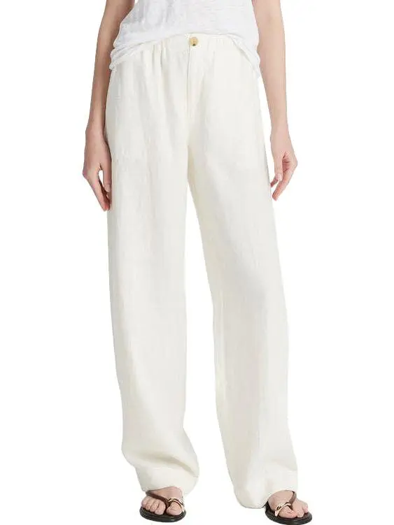 Vince Hemp Utility Pants - 101owh-off White