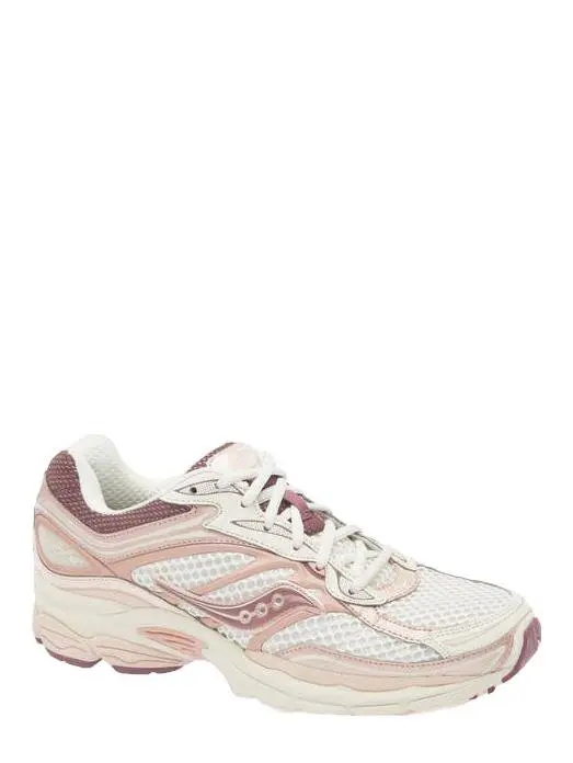 Saucony Gender Inclusive Progrid Omni Sneaker - Ivory/peony