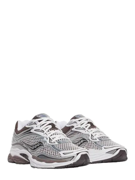 Saucony Gender Inclusive Progrid Omni Sneaker - White/brown
