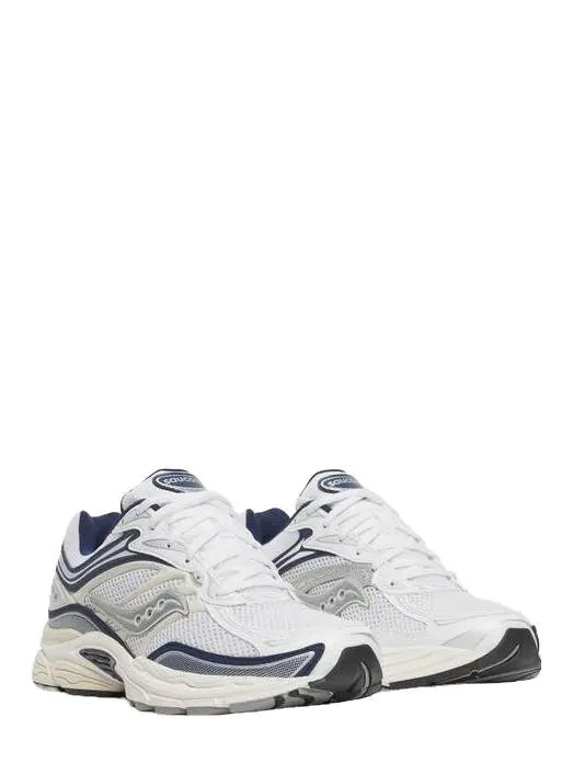 Saucony Gender Inclusive Progrid Omni Sneaker - White/navy