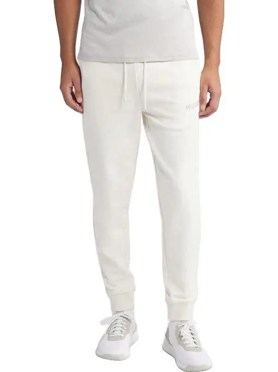 Hugo Drochers Cotton French Terry Joggers - Open White